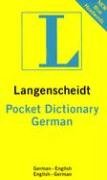 Pocket German Dictionary: German-English / English-German: In The New German Spelling ...
