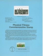 USPS Souvenir Sheet of Physical Fitness stamp (1983): USPS: Amazon.com ...