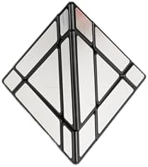 aCADZO Mirror Pyraminx Silver Cube Speed Cube Mirror Blocks Cube Puzzle ...