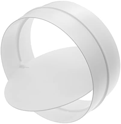 Vent Systems 6" Inch Plastic Inline Backdraft Damper Connect The ...