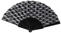 TWAT Print Folding Fan : Amazon.co.uk: Home & Kitchen