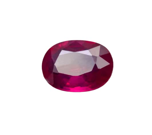 QUEEN-GEMS Real Ruby Stone Manikya 7 Carat Original Certified Singh ...