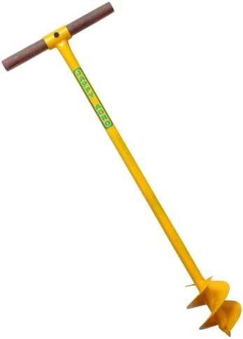 Jappy Agro Post Hole Digger - Earth Garden Auger Drill Non-Slip Handle ...