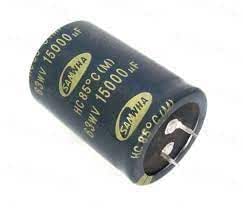 SAMWAH 15000 uF/50 V Radial Electrolytic Capacitor- 15000uF 50V (Pack ...