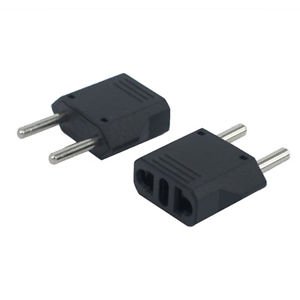 2-prong AU US EU To Brazil Plug AC Power Adapter Travel Adaptor ...