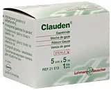 Clauden Gazebinden Steril 5 M X 5 Cm 21513 : Amazon.de: Drogerie ...