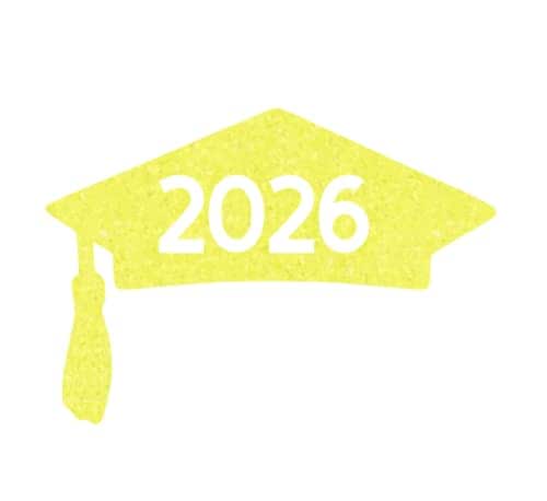 Amazon.com: Class Of 2026 Graduation Cap Decal, Graduation T Shirt ...