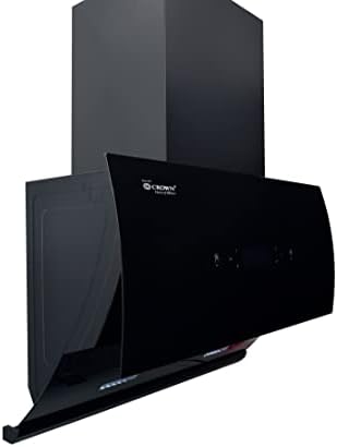 Crown Kitchen Chimney 75 CM 1300 m3/hr on Speed 1stm, Slant, Filterless ...