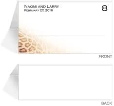 Amazon.com : 200 Photo Place Cards - Leopard Love : Greeting Cards ...