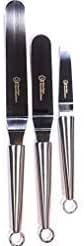 Amazon.com: Stainless Steel Offset Icing and Cake Spatulas with Steel ...