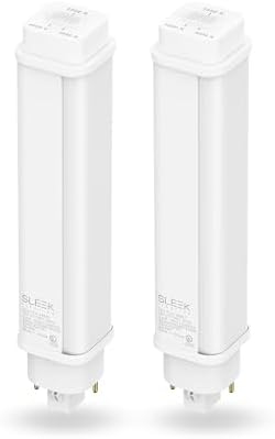 SLEEKLIGHTING | "9.5W LED PL Horizontal Bulb - Replaces 2 & 4 Pin, 26W ...