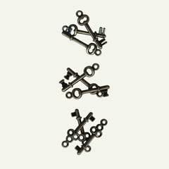 Amazon.com: 7gypsies 12245 Miniature Keys Antique Silver