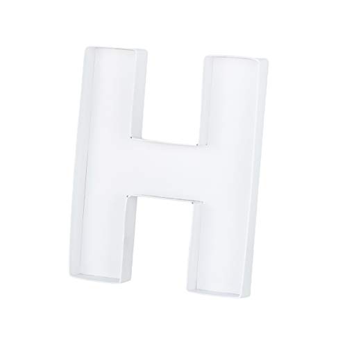 Snapklik.com : 8 Small Fillable Cardboard Letter Shaped Paper Mache Cutouts