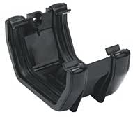 Black Square Line Gutter Union Joint 112mm : Buy Online at Best Price ...