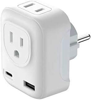 Limpiando Supply Company 4-in-1 European Travel Adapter with USB-C