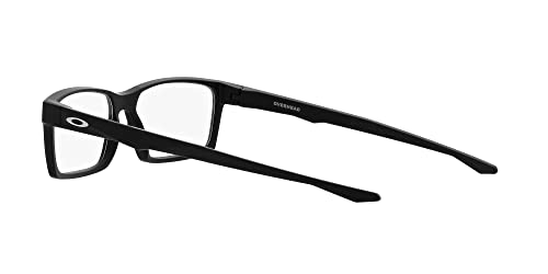 Buy Oakley Men's OX8060 Overhead Rectangular Prescription Eyewear ...
