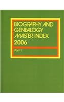 Biography and Genealogy Master Index: Supplement: 01: Buy Online at ...