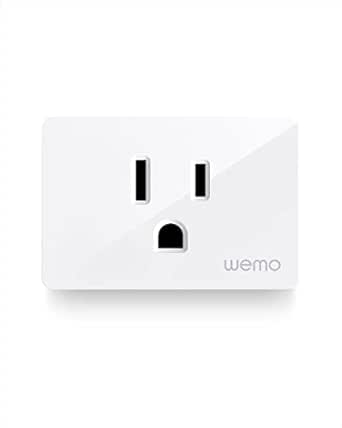 Amazon.com: Wemo Smart Plug (Simple Setup Smart Outlet for Smart Home ...