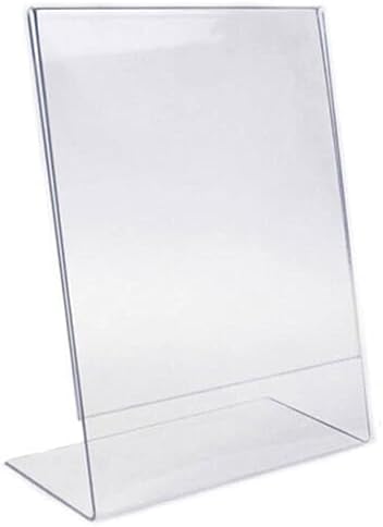 A3 A4 A5 A6 & A7Acrylic Poster Menu Holder Lean to Perspex Leaflet ...