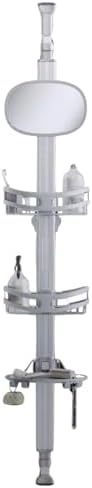 Amazon.com: ARTIKA Allegro Extendable Shower Caddy with 1 Mirror and ...