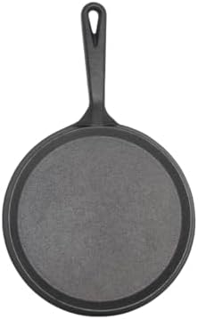 Amazon.com: IMUSA 13.5in Carbon Steel Nonstick Round Comal with Metal ...