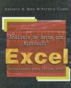 ANALISIS DATOS CON MICRODOFT EXCEL ACTUALIZADO OFFICE 2000 (INFORMATICA ...