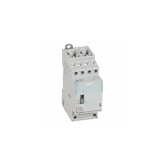 412517 Legrand - Contacteur jour nuit triphasé 4P pour cumulus bobine tension 24Vac - 25A ...