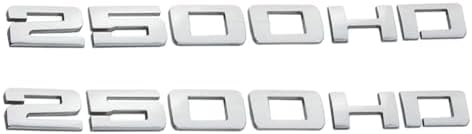 Amazon.com: 2X ABS Material 2500HD Badge Letter nameplates 3D Sticker ...