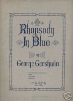 Gershwin Rhapsody in Blue Sheet Music (Complete Piano Solo): George ...