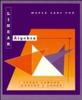 Maple Labs For Linear Algebra: Lawson, Terry, Lopez, Robert J ...