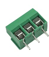 3 Pin Pcb Mount Screw Terminal Block Connectors - 128 (10) : Amazon.in ...