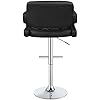 Amazon.com: Coaster Adjustable Bar Stool Black 102555 : Home & Kitchen