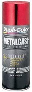 Amazon.com: Dupli-Color MC200 Metalcast Automotive Spray Paint - Red ...