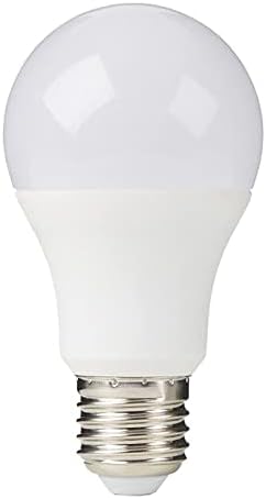 E27 Screw Bulb, Cool White 4000K, 60 Watts Equivalent, 9W ES LED Bulbs ...