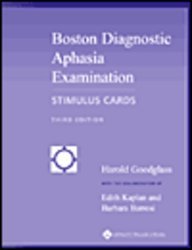 Buy Set of 7 Components (Boston Diagnostic Aphasia Examination Set ...