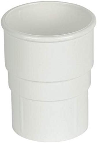 FLOPLAST 68mm Round Gutter Pipe Socket - Black : Amazon.co.uk: DIY & Tools