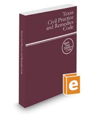 Amazon.com: Texas Civil Practice and Remedies Code 2018: 9780314688897 ...