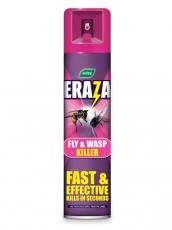 Amazon.com: Eraza Fly & Wasp Spray With Tetramethrin & D-phenothrin ...