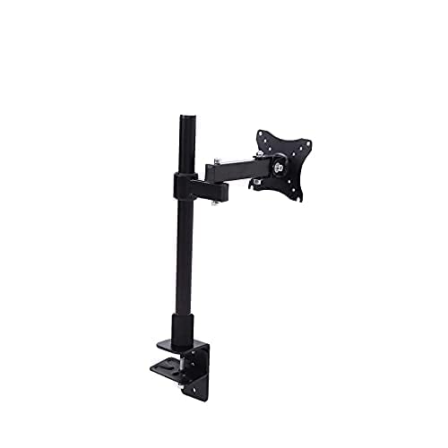 Volo Black Single Monitor/Computer/TV Stand, Fully Adjustable Arm for ...