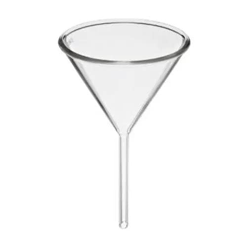 Heavy Wall Funnel | Borosilicate Glass Funnel (100MM)(Pack of 1 ...