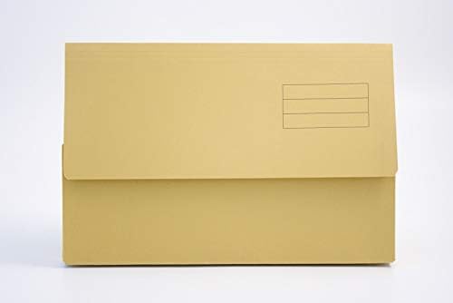 Exacompta - Ref 211/1903Z - Guildhall - Plain Document Wallets, 34.5 x ...