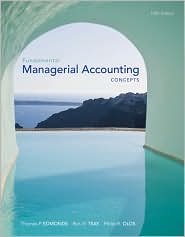 Fundamental Managerial Accounting Concepts 5th Fifth Edition Text