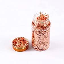 La Aromatic edible copper Leaf Flakes/Sparkling Flakes/For Sequin ...