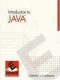 Introduction to Java (Esource-The Prentice Hall Engineering Source) : Chapman, Stephen J ...