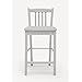 Amazon.com: Jofran Tribeca Contemporary Slatback Counter Height Stool ...