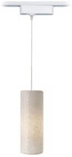 Veil White Glass Tech Track Pendant for Lightolier Track Systems ...