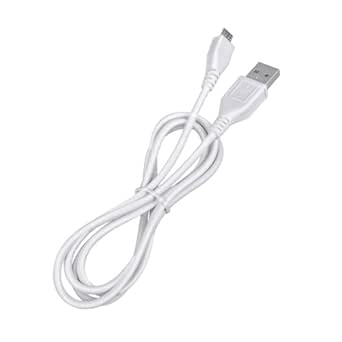 Amazon.com: (3ft) USB PC Cable Cord White Wire Compatible Replacement ...