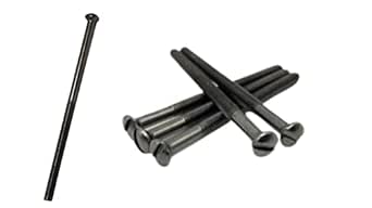 Pack of 10 Electrical Screws 50mm Black Nickel M3.5 Long Socket Screw ...