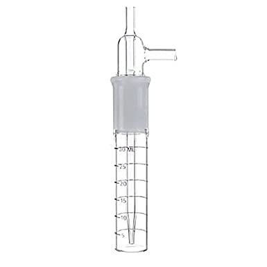 BOROSILICATE GLASS IMPINGER, GRADUATED FOR SAMPLING SMALL GAS VOLUMES ...