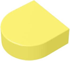 Amazon.com: WEBRICK Classic Bulk Tile, Tile Round 1x1 Half Circle ...